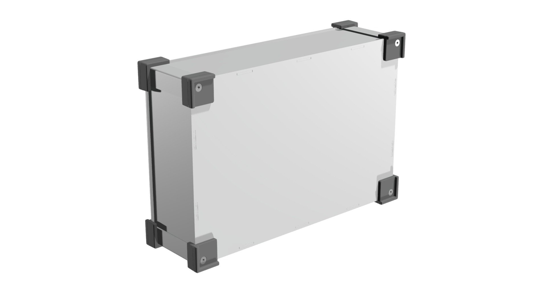 ALUMINUM FRAME BOX - ALGF300-80-200K20-G - 3D model by takachitec5 ...