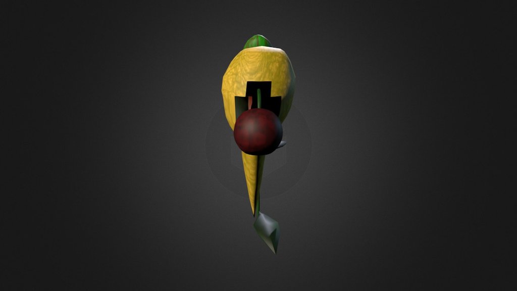 Apple Pelican Flower03 - 3D model by VictoriaGMorris [0fc553a] - Sketchfab