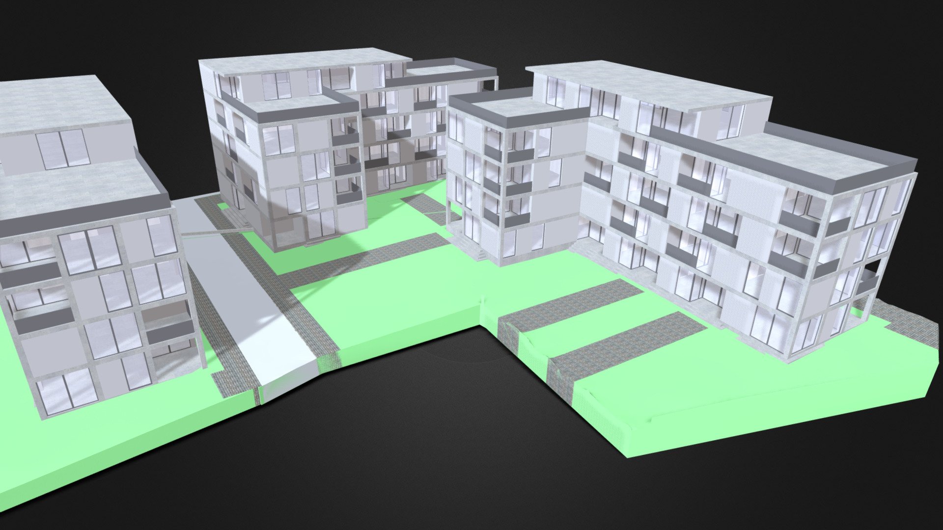 moosweg v_4 mit Gelände - 3D model by MAS (@mas-) [0fc5e1a] - Sketchfab