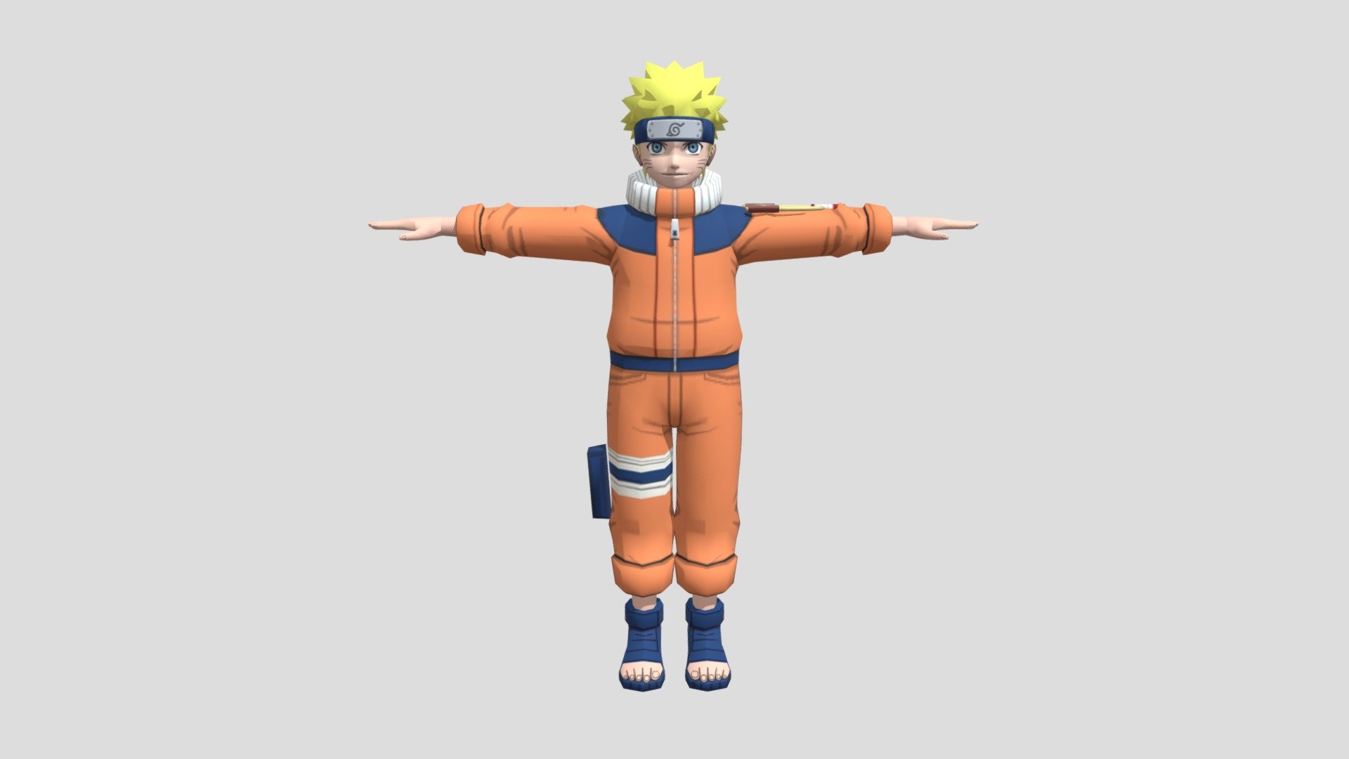 Naruto - Download Free 3D model by saidovspiderman [0fc7630] - Sketchfab