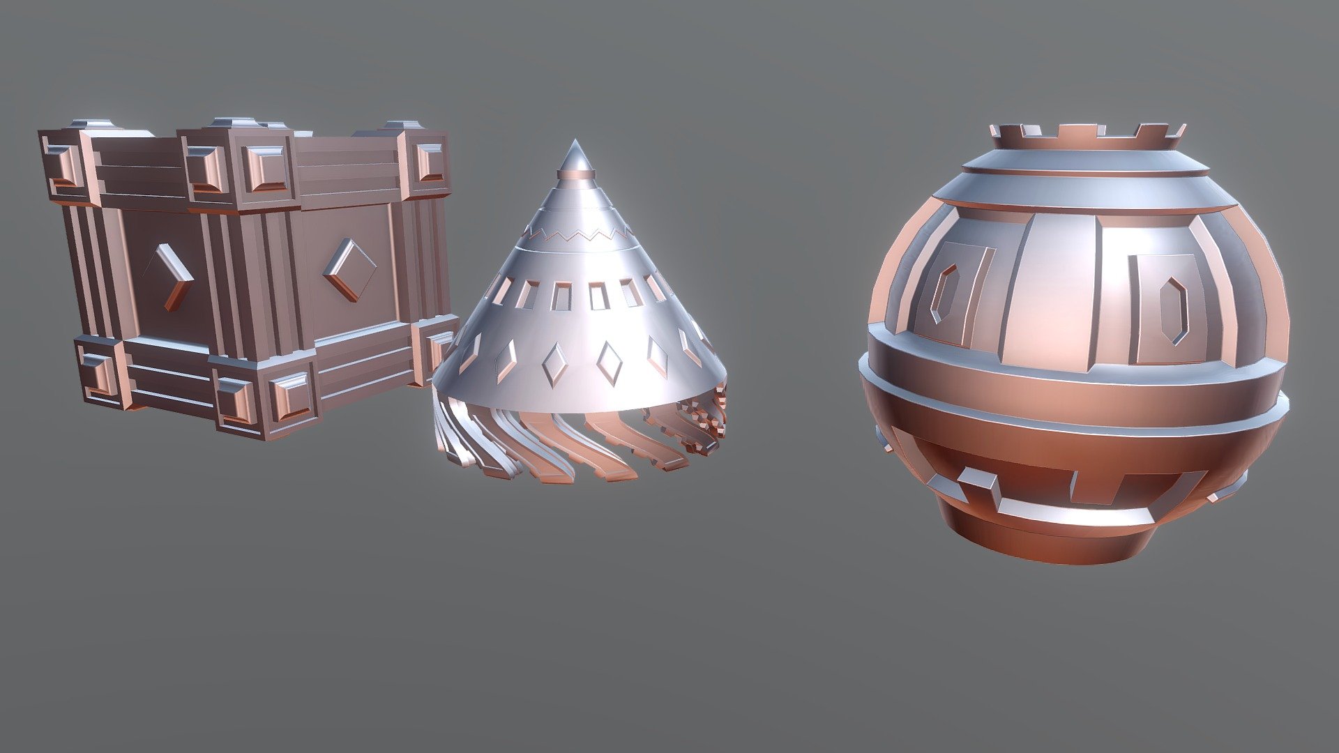 Mesh Modeling Exercise 01 - Download Free 3D model by Stefano Bergamini ...