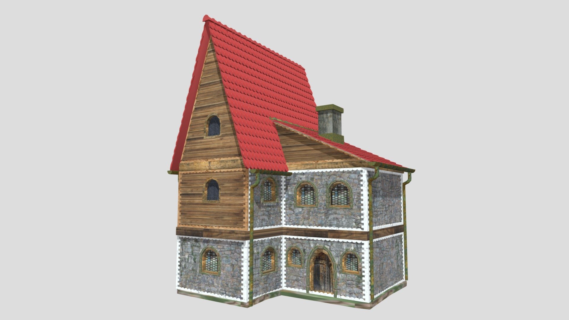 House 002 - Download Free 3D model by gogiart (@agt14032013) [0fc823b] - Sketchfab