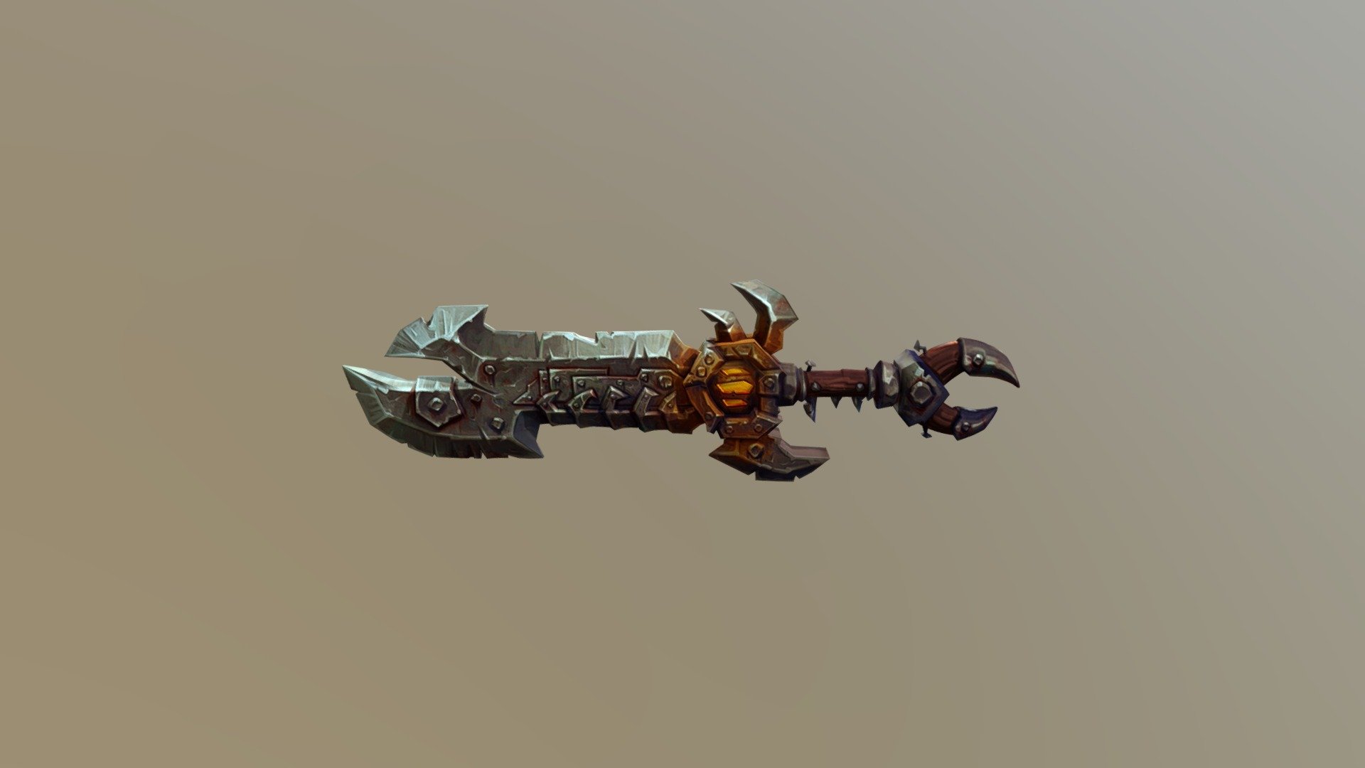 World of Warcraft Sword - 3D model by tok124 [0fc93fe] - Sketchfab
