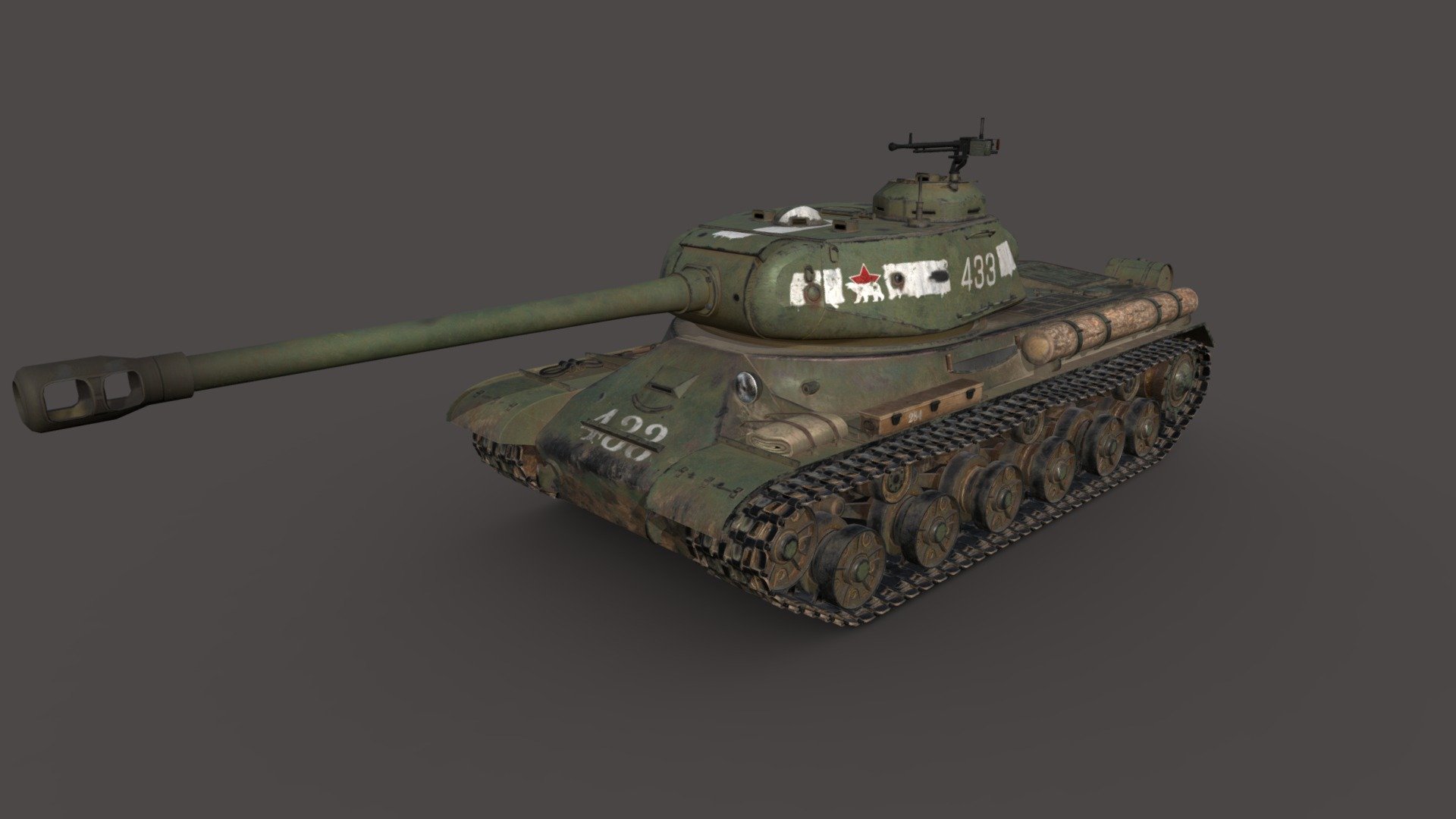 IS-2 Tank 3D - Buy Royalty Free 3D model by youssef.koumi [0fcd776 ...
