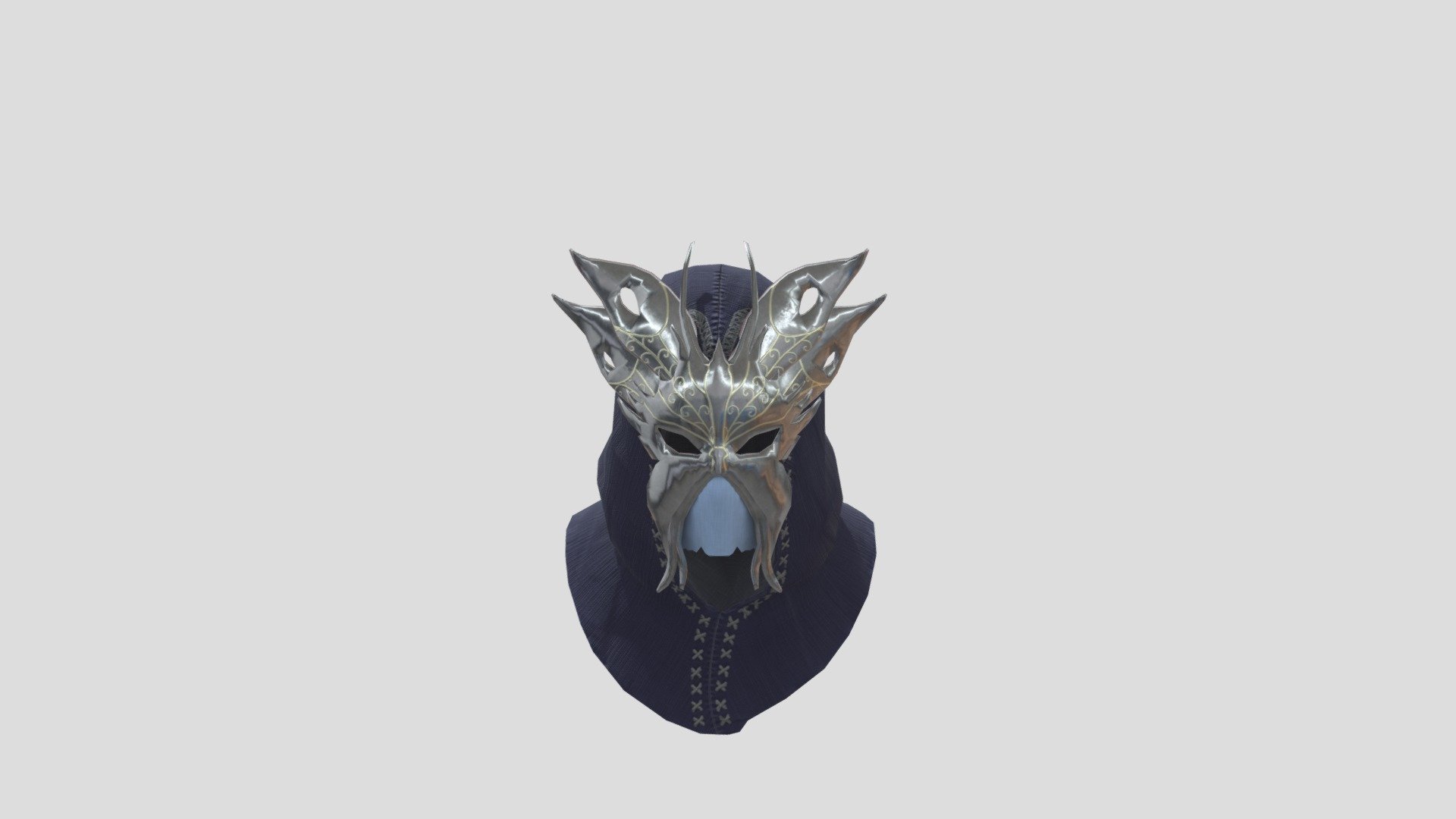 Moonshadow Priest Mask - 3D model by colfrozenliquid [0fce294] - Sketchfab