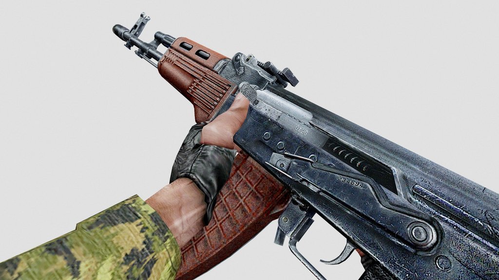 FPS Animations - A 3D model collection by Vlasov Daniil (@dan741vlasov) - Sketchfab