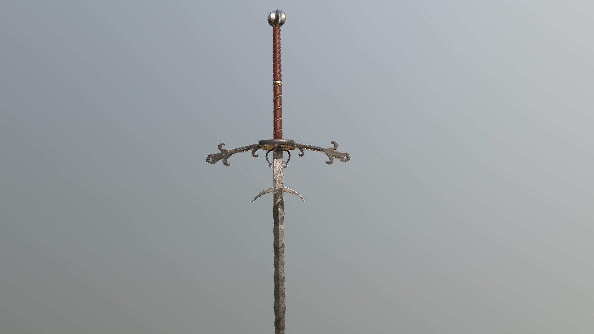 Flamberg - 3D model by zhupel [0fcea4f] - Sketchfab