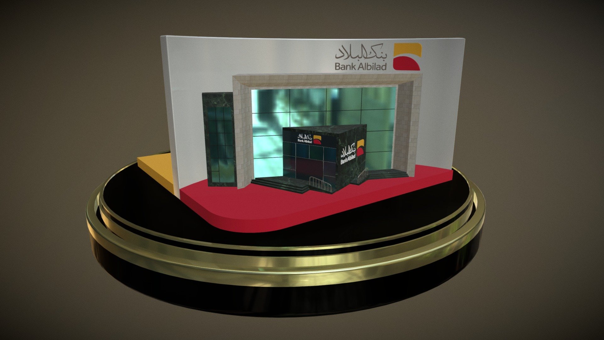Al Bilad Bank - 3D model by mhmtsaeed [0fd094c] - Sketchfab