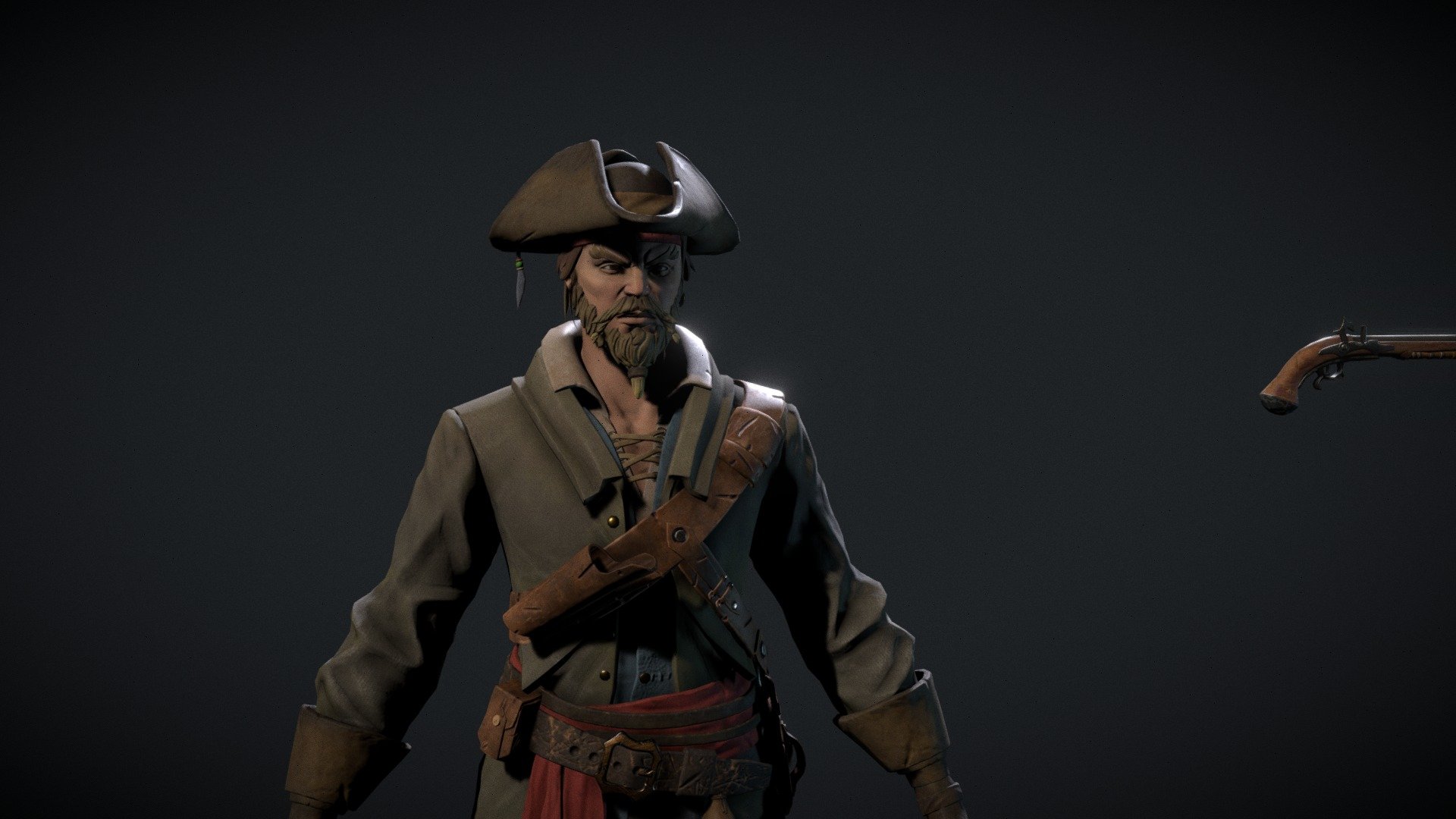 pirate - Download Free 3D model by rafa durand (@rafadurand) [0fd1064 ...