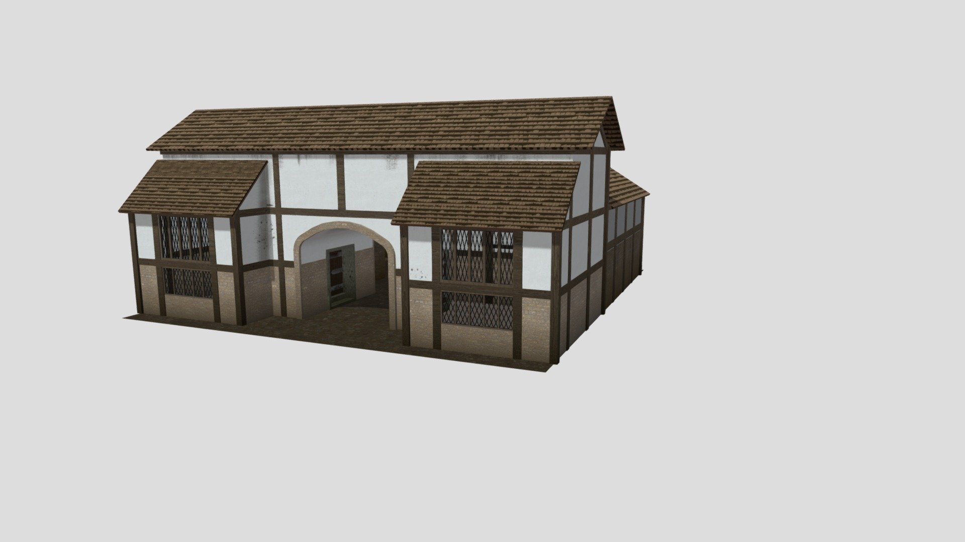 Coaching Inn - Download Free 3D model by A9908244 [0fd1953] - Sketchfab