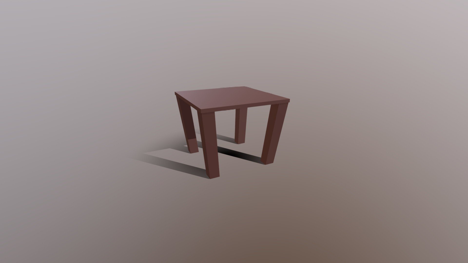 Low Poly Table - Download Free 3D model by anfang (@A_void) [0fd311d ...