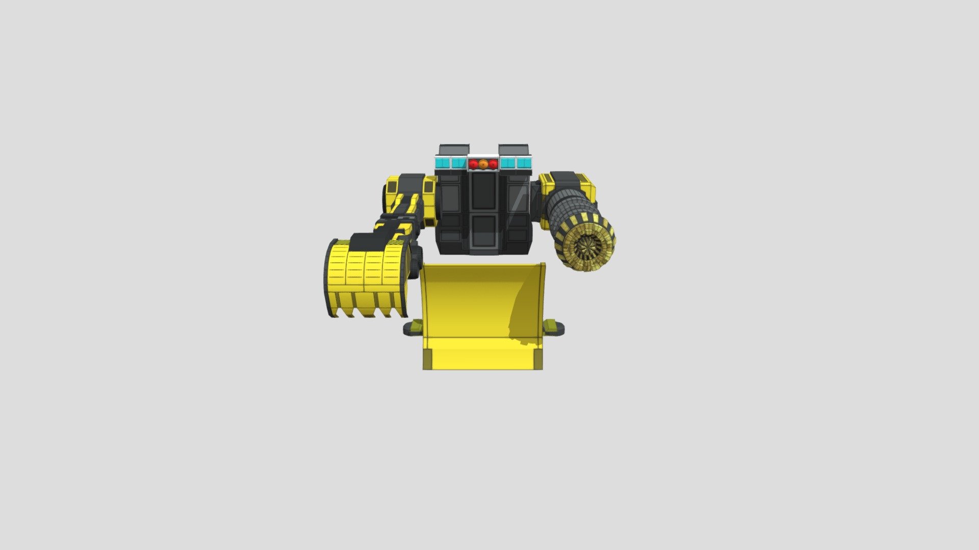 【CO-01/EarthWork-Unit.Ver.2】(.obj)sample - Download Free 3D model by ...