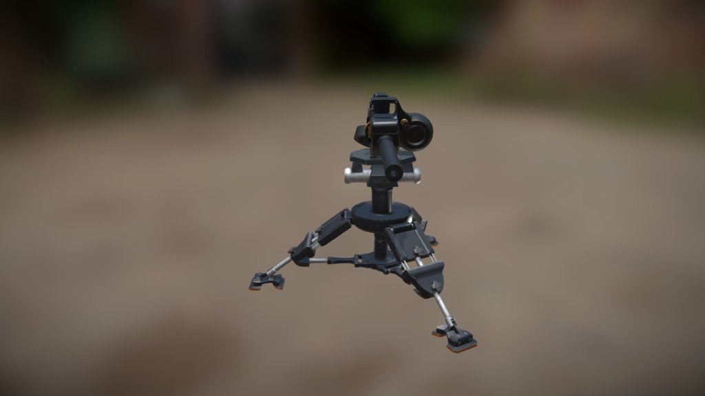 Turret Kit - 3D model by Panda Studios (@pandastudios) [0fd63b4 ...