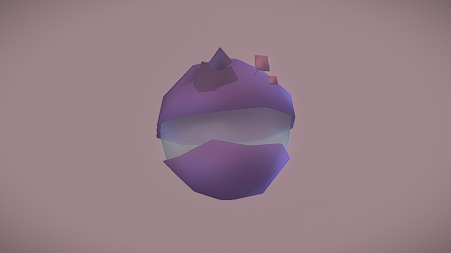 Purple Lowpoly world - 3D model by Artmoux [0fd6a09] - Sketchfab