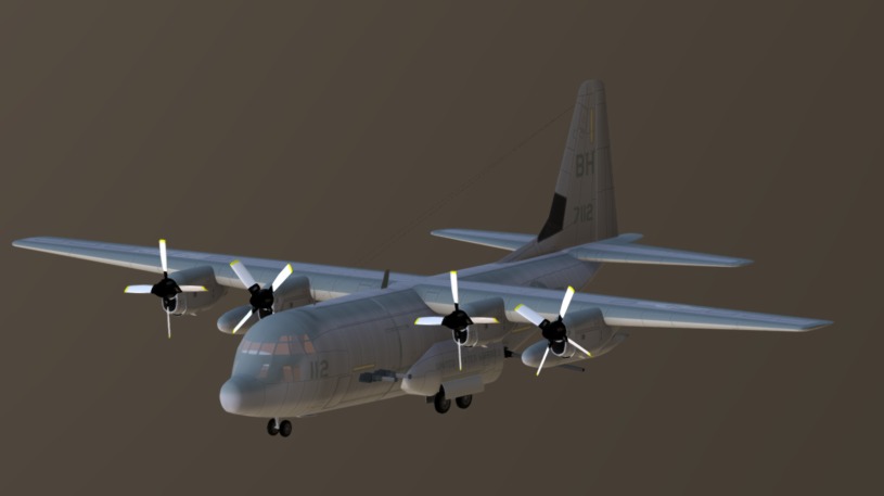Lockheed-ac-130-hercules - 3D model by OwenOhlson [0fd77c4] - Sketchfab