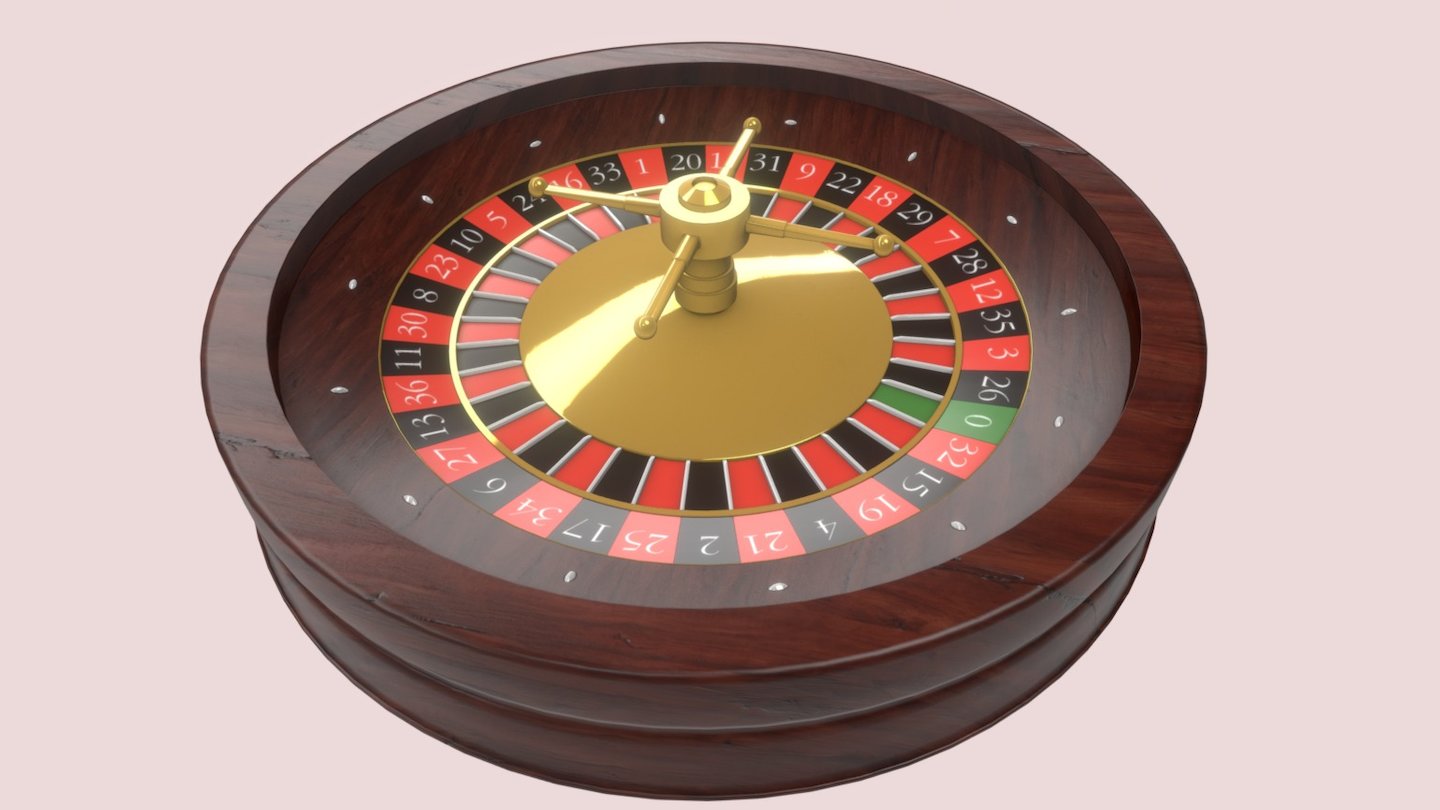 Roulette Wheel - 3D model by DreadknightDorian [0fd7d3a] - Sketchfab