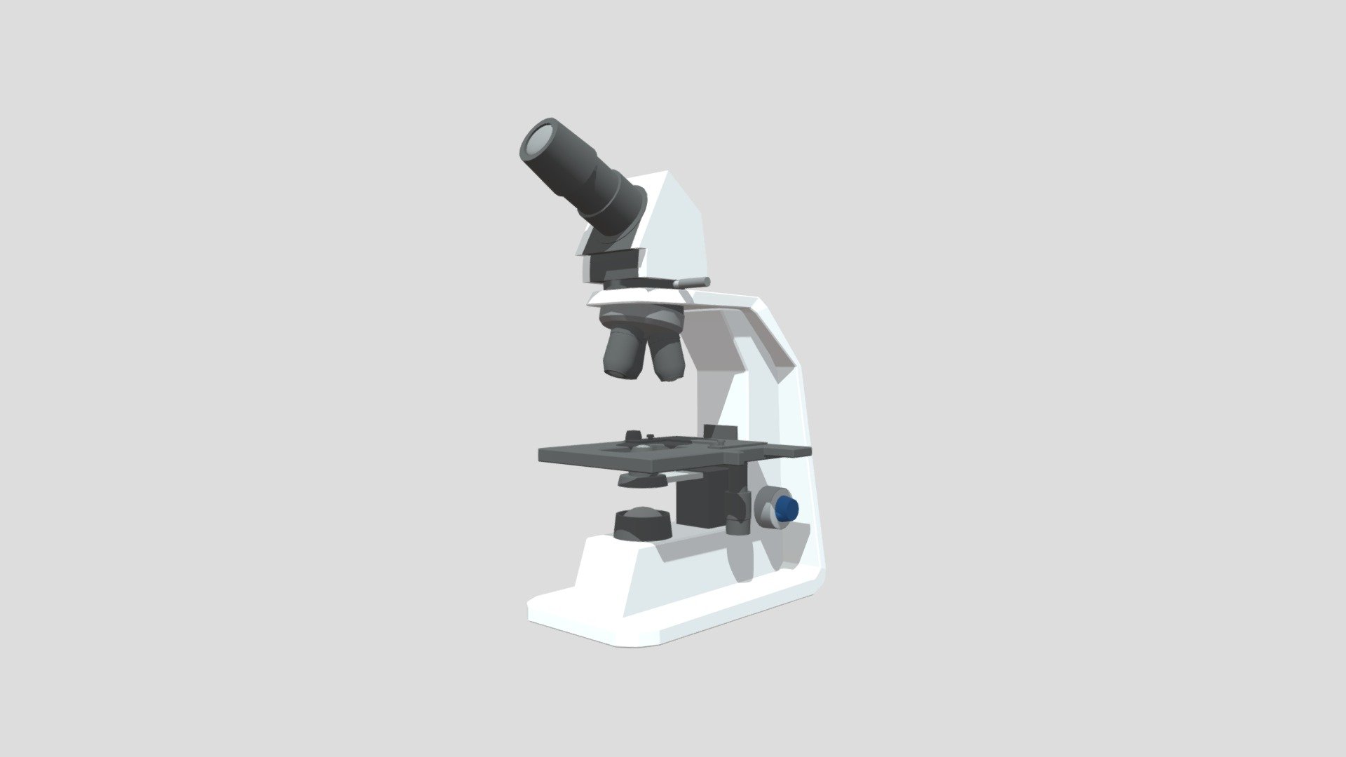 microscoop - Download Free 3D model by JesseVliek [0fd825c] - Sketchfab