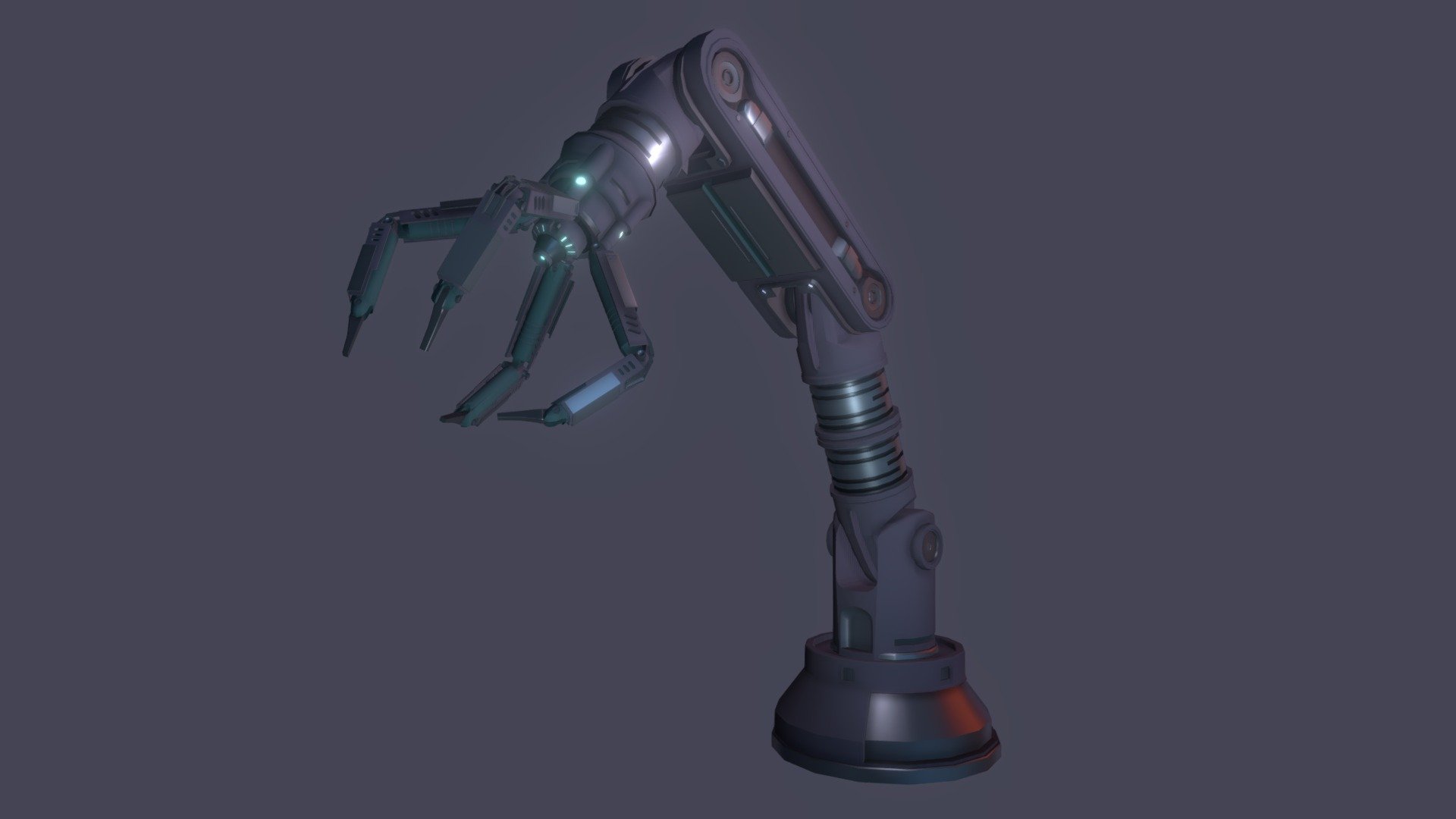 Robotic Manipulator - Download Free 3D model by Makke (@makke3d ...