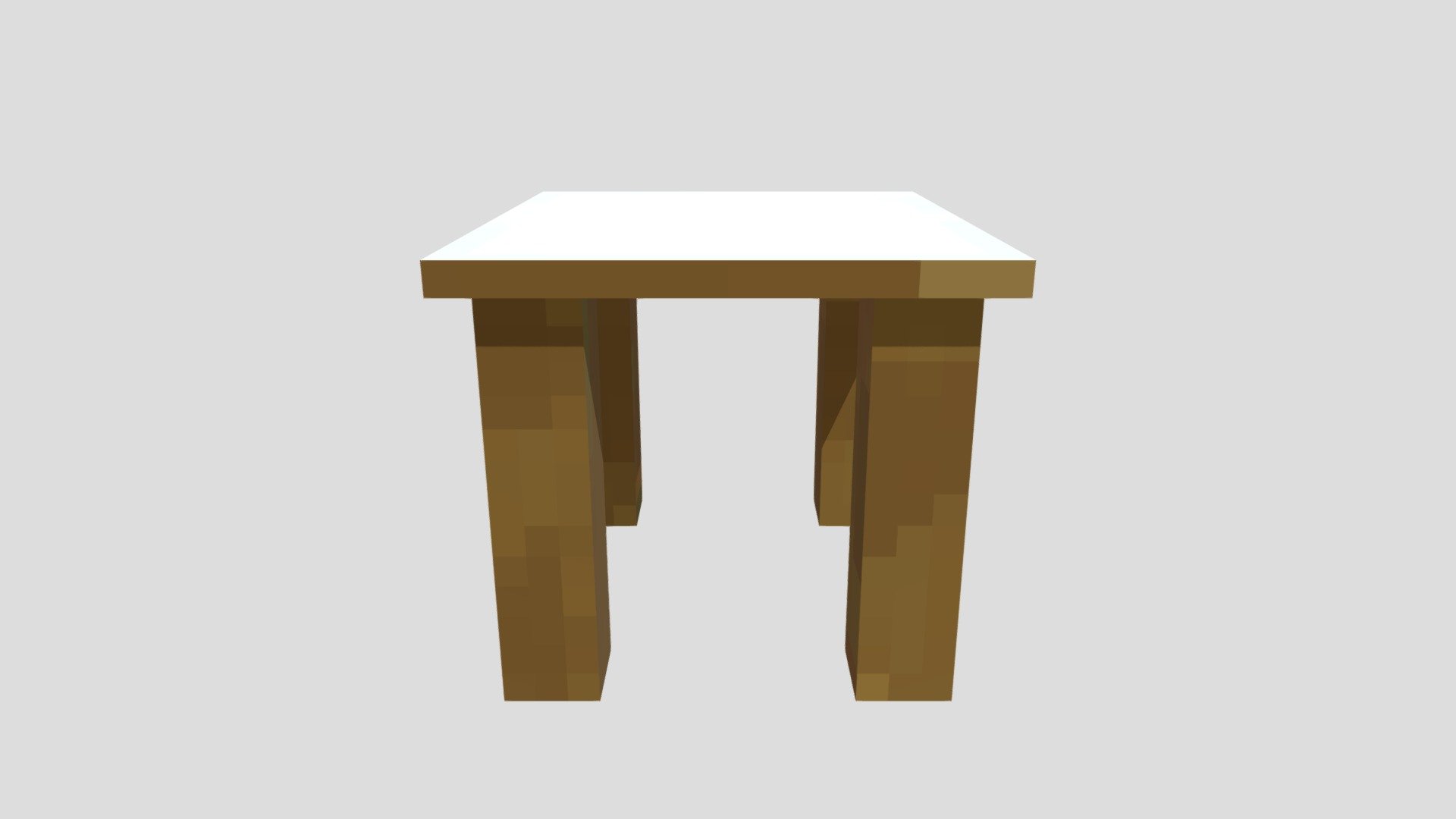 Minecraft Table - 3D model by MegaVSPrimusFN [0fd8e9b] - Sketchfab