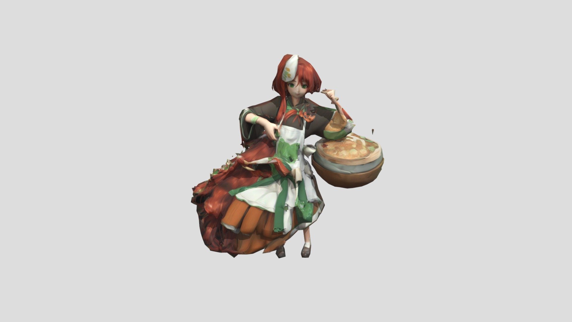 Feast of the Scarlet Chef - 3D model by nai_0219 [0fd9256] - Sketchfab