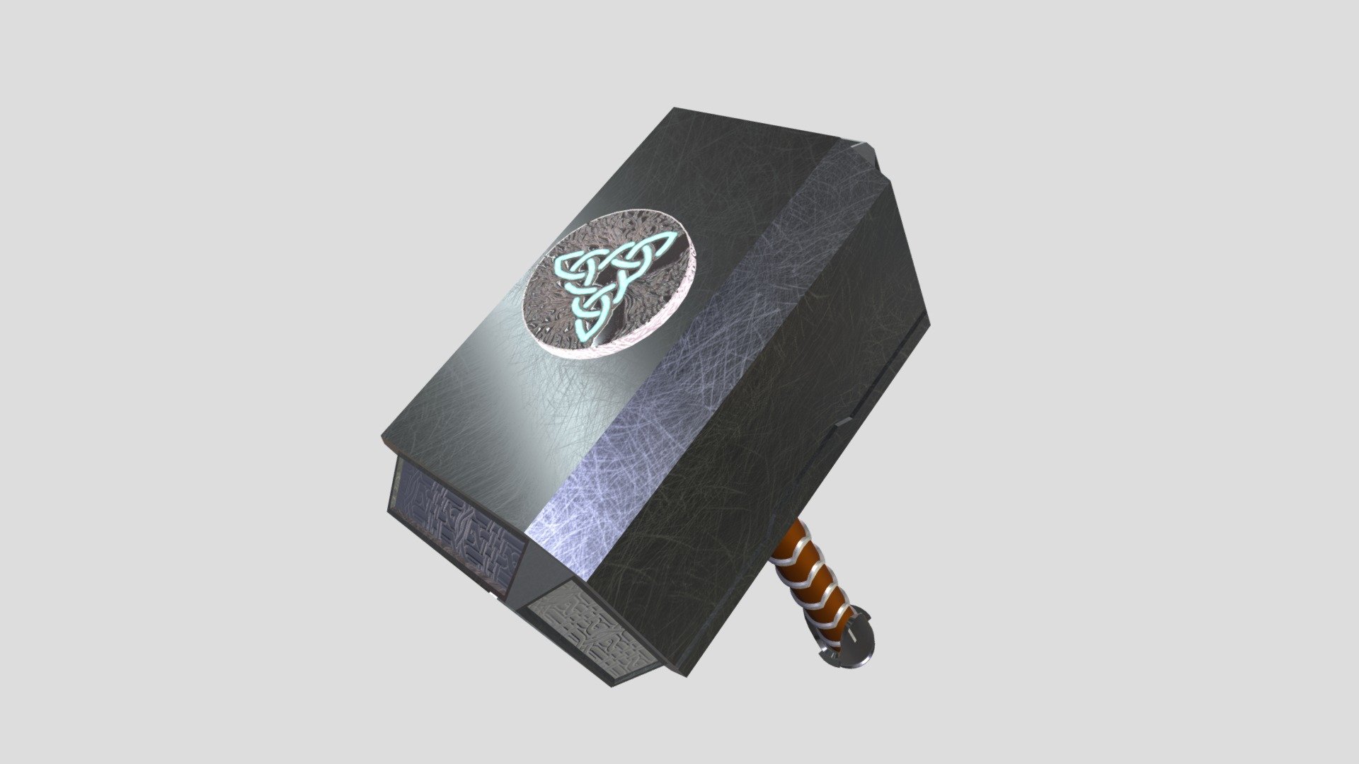 Mjolnir - Download Free 3D model by Jonathan Kessler (@jony_kessler ...