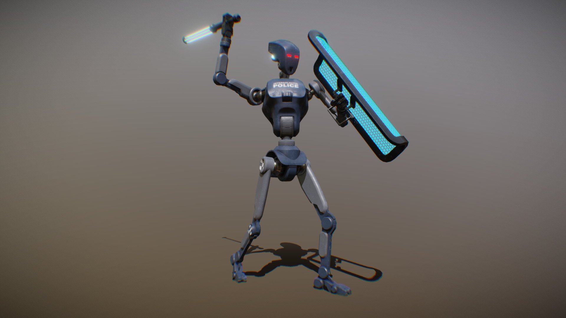 ANTI RIOT DROID ANIMATIONS - 3D model by PROTOFACTOR, INC ...