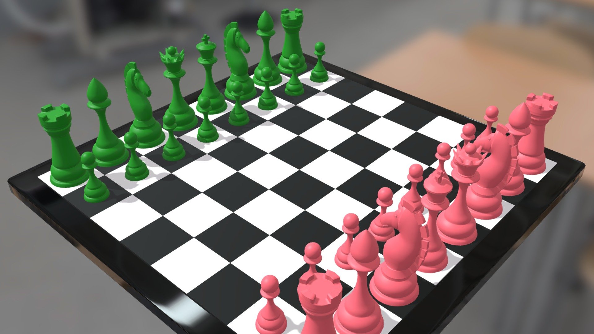 Chess Board Classic - Download Free 3D model by NgoHongMinhVN (@ngohongminh1985) [0fdeb12 ...