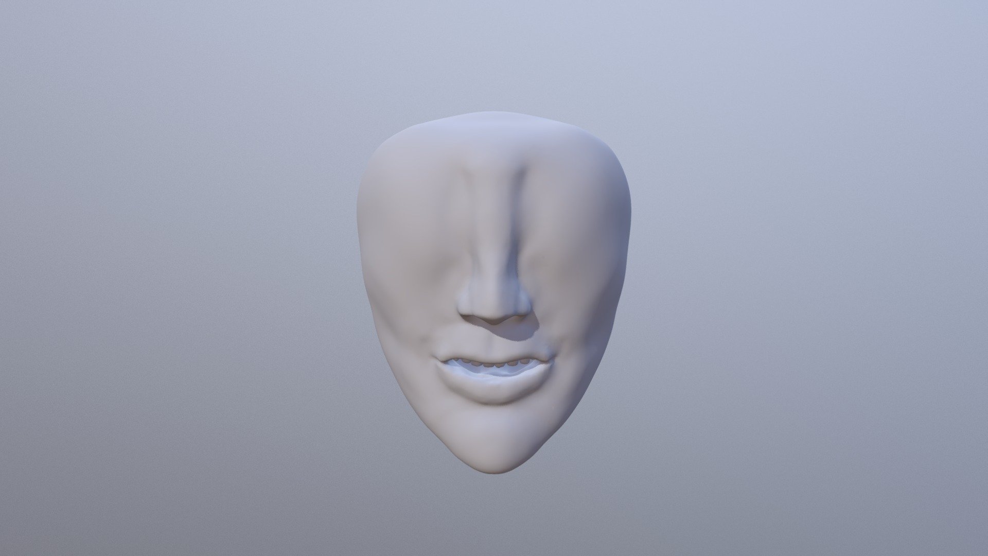 Nose And Mouth Day1 SculptJanuary2018 - 3D model by furynotes [0fdec90 ...