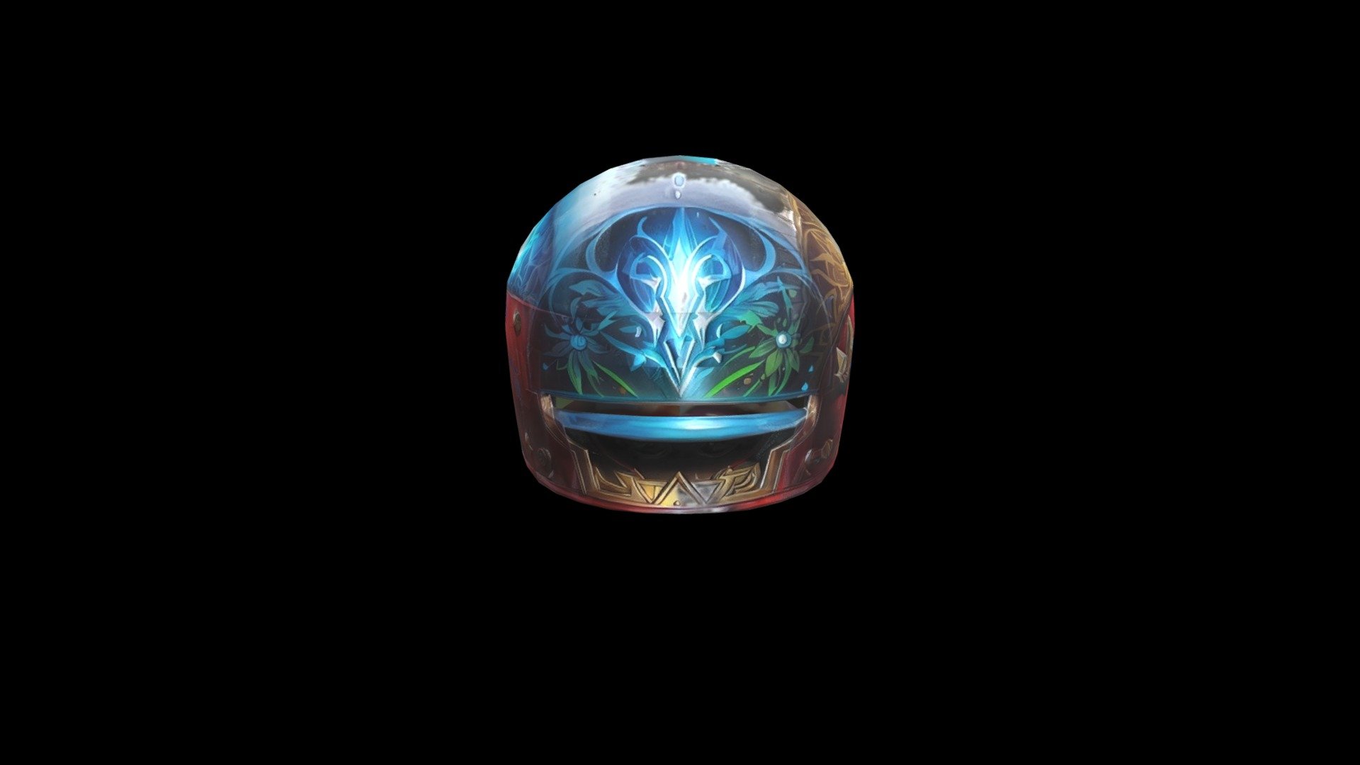 Meshy Helmet Fantasy Phoenix Crest - Download Free 3D model by klrxyz ...