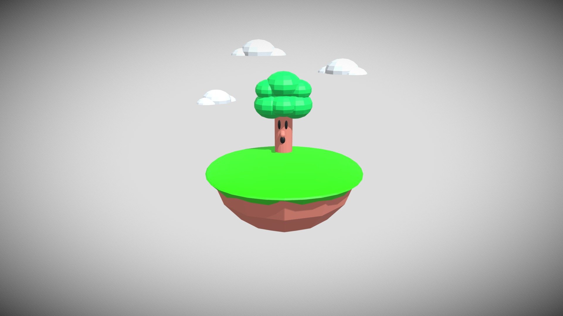 kirby arbol_MESH - 3D model by Ruxx. [0fe1002] - Sketchfab