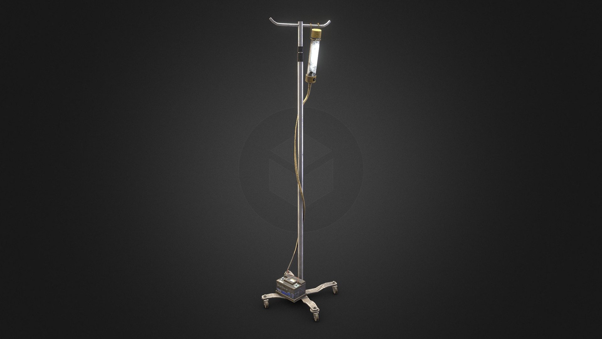 IV Pole Lamp - 3D model by Thomas (@LThomas762) [0fe1b1b] - Sketchfab