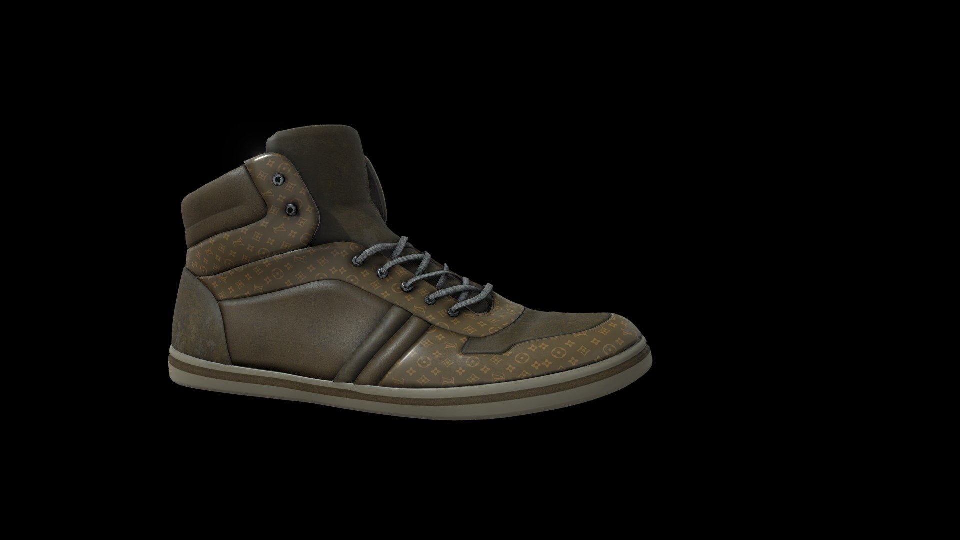 Sneakers Low Poly Stylized - Character shoes 4k - Buy Royalty Free 3D ...