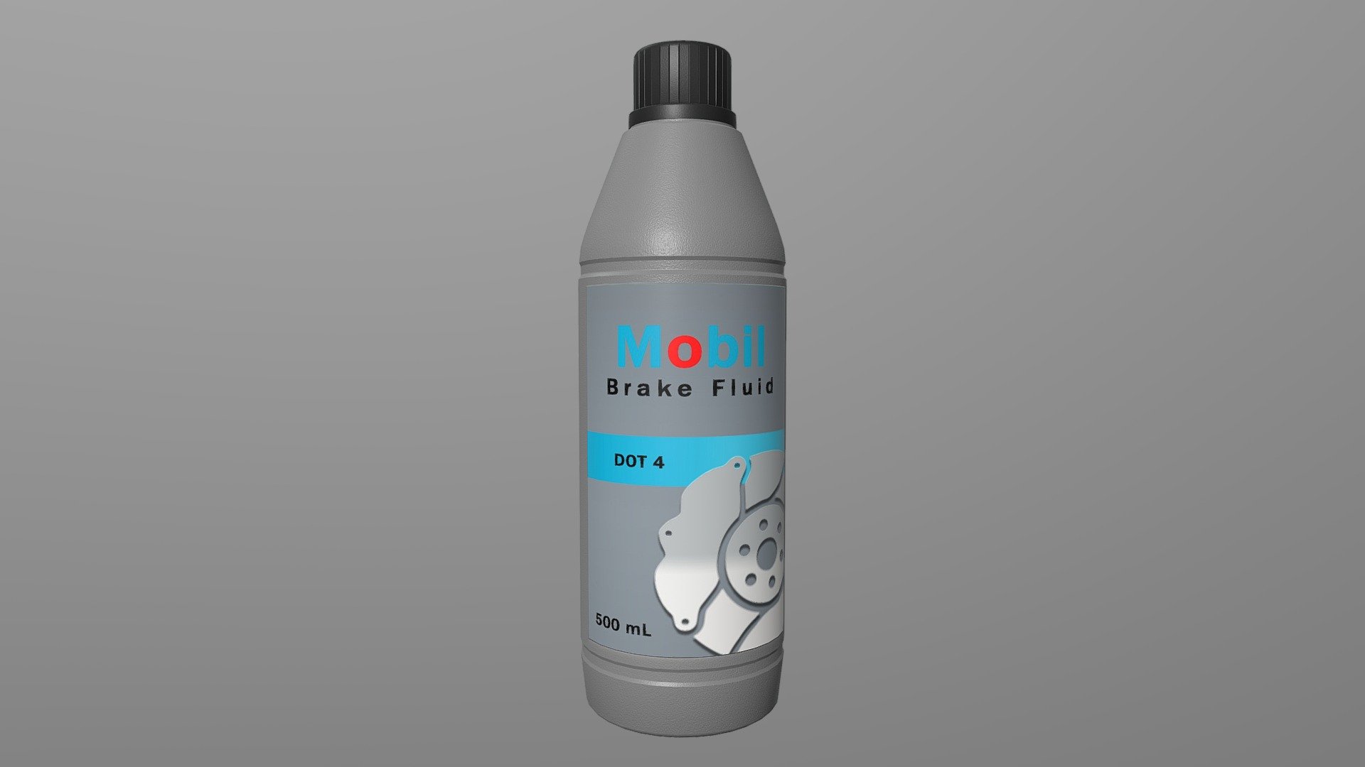 Brake Fluid Bottle - Download Free 3D model by Nadir (@thewalkdead28 ...