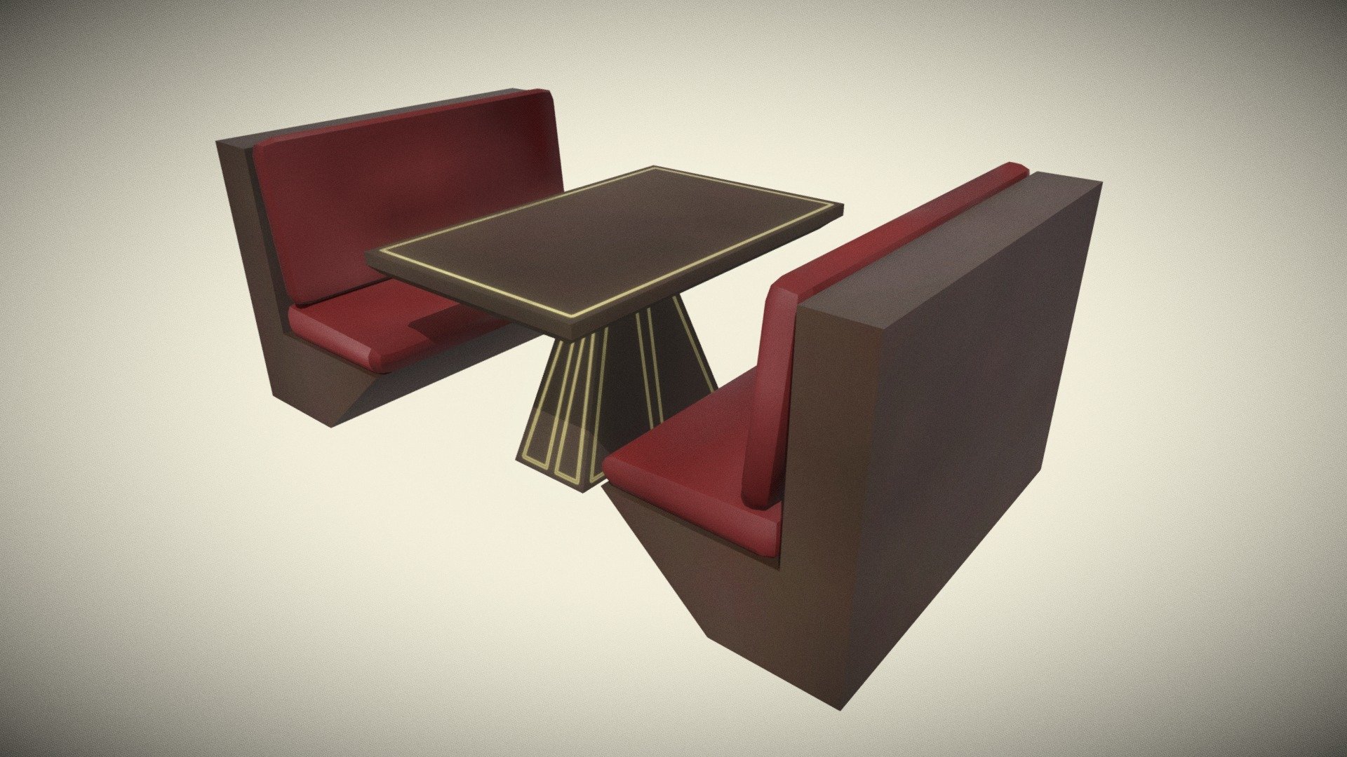 Booth(2) - 3D model by roobdoo5 [0fe576e] - Sketchfab
