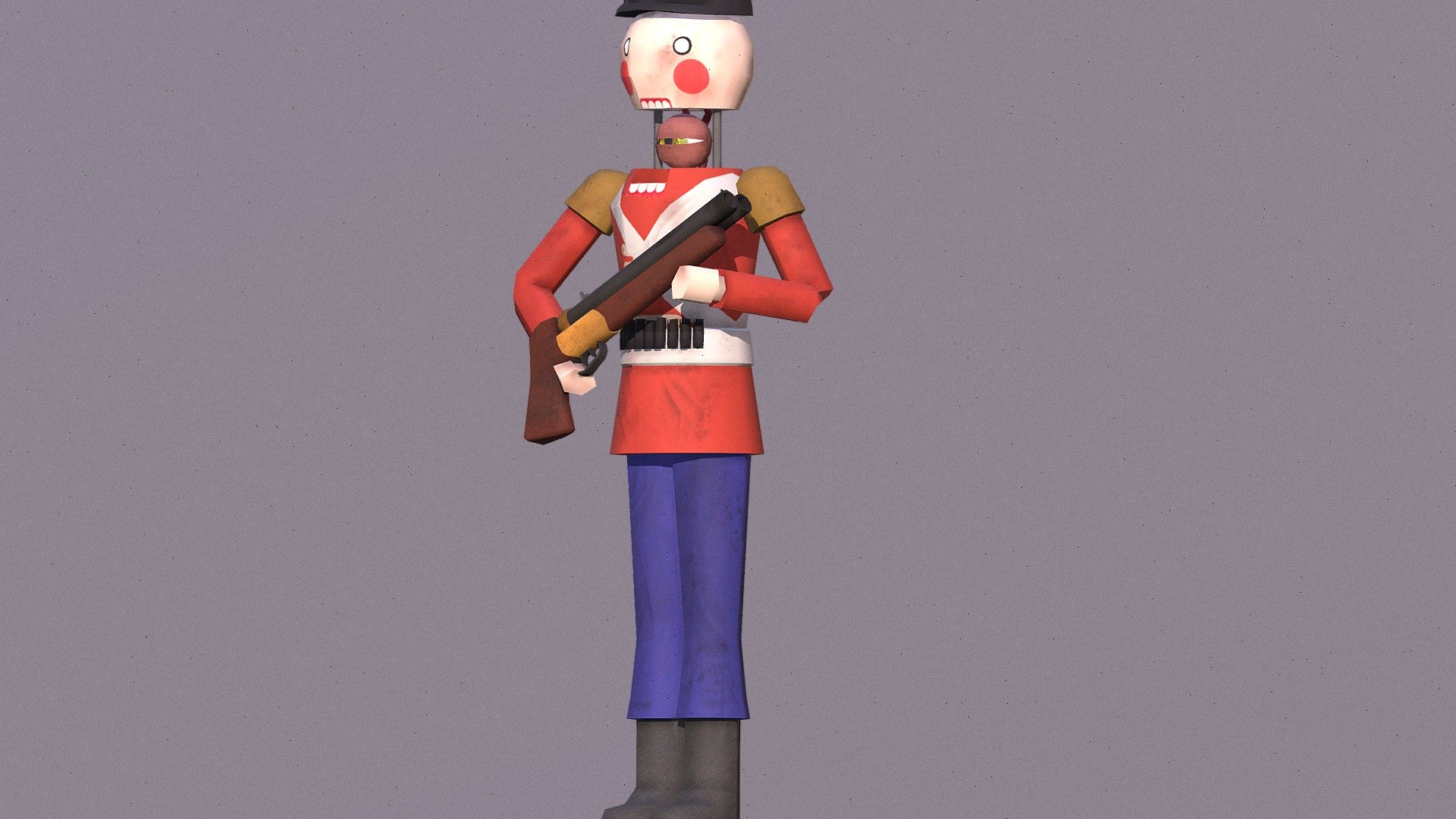 Accurate Lethal Company Nutcracker RIG - Download Free 3D model by NO ...
