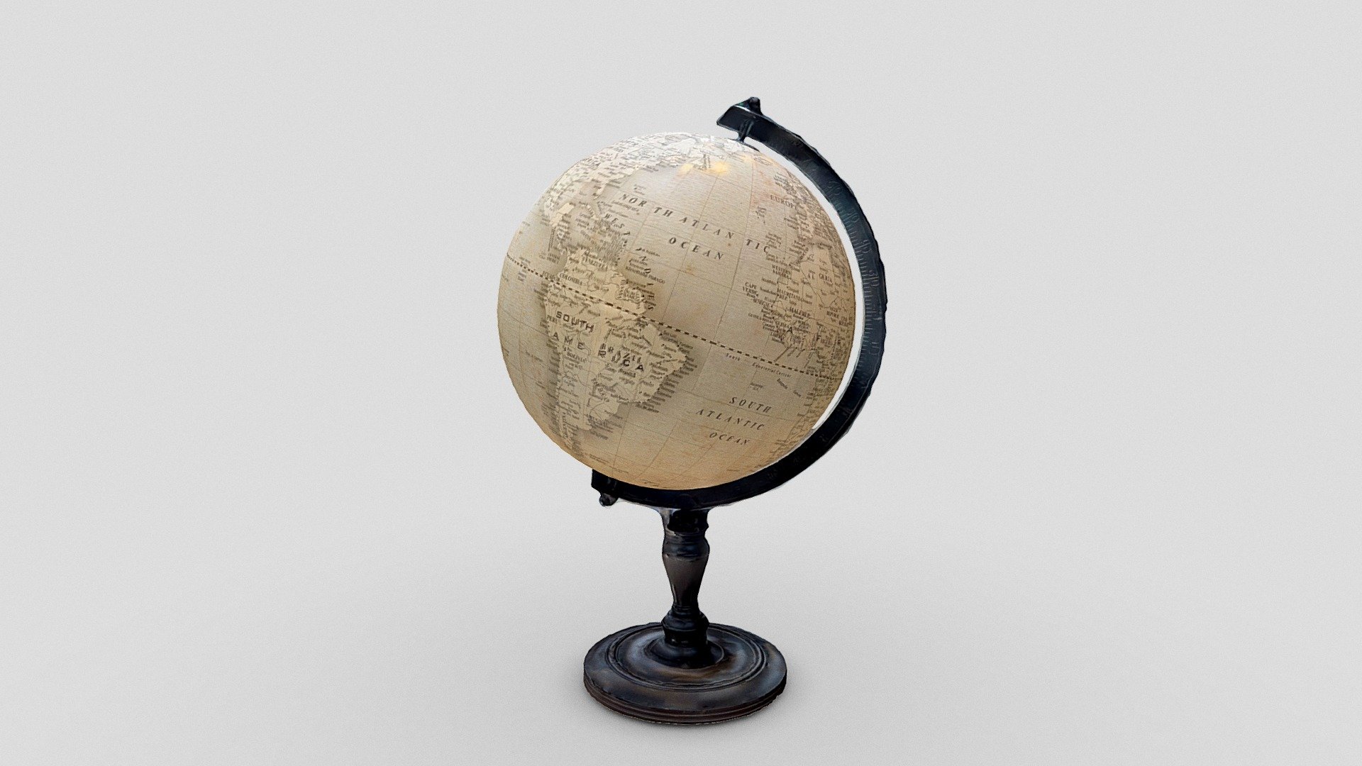 Globe - Download Free 3D model by Emm (@edemaistre) [0fe70ed] - Sketchfab