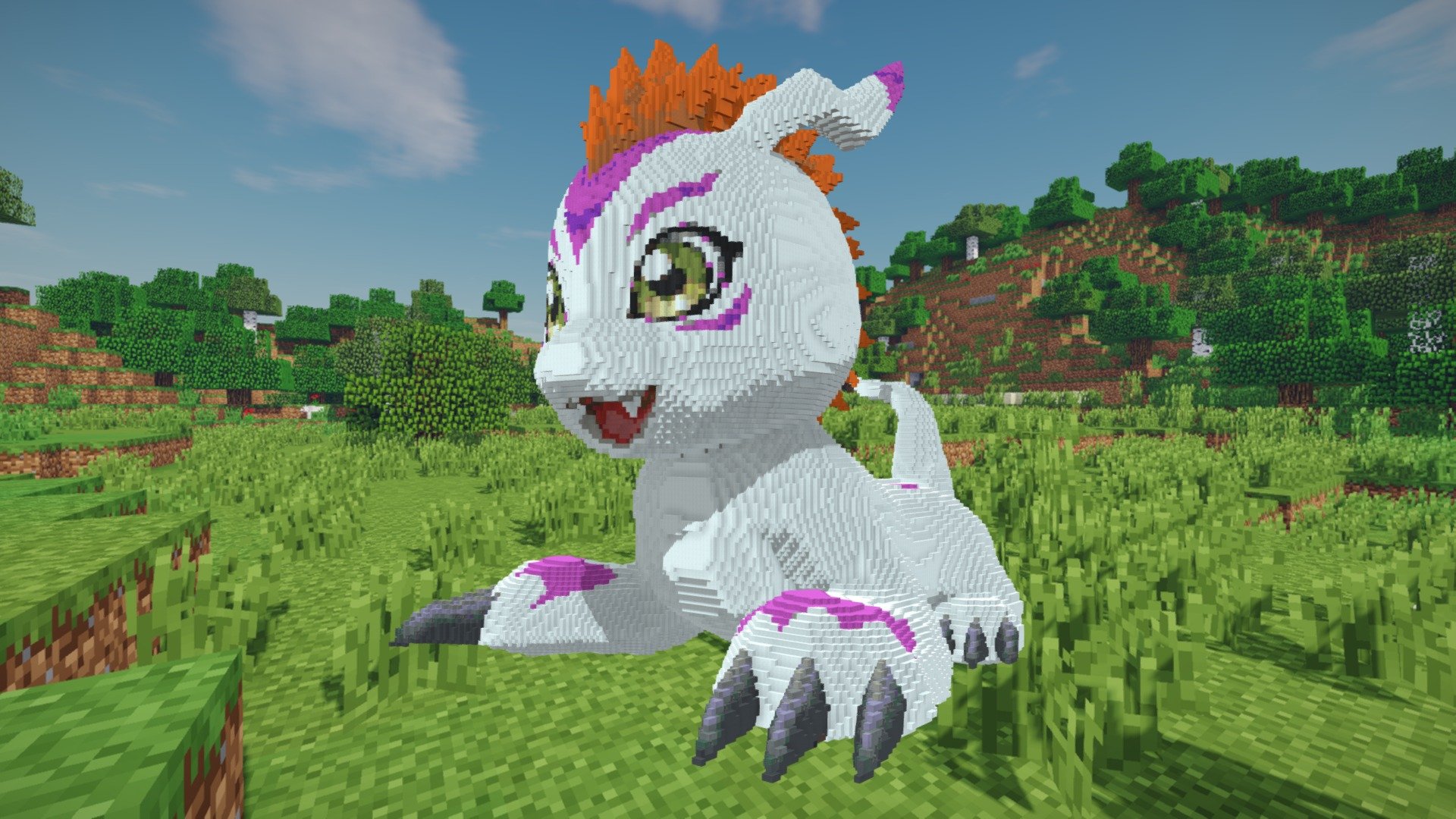 Minecraft Gomamon Build Schematic - 3D model by inostupid [0fe80ee ...