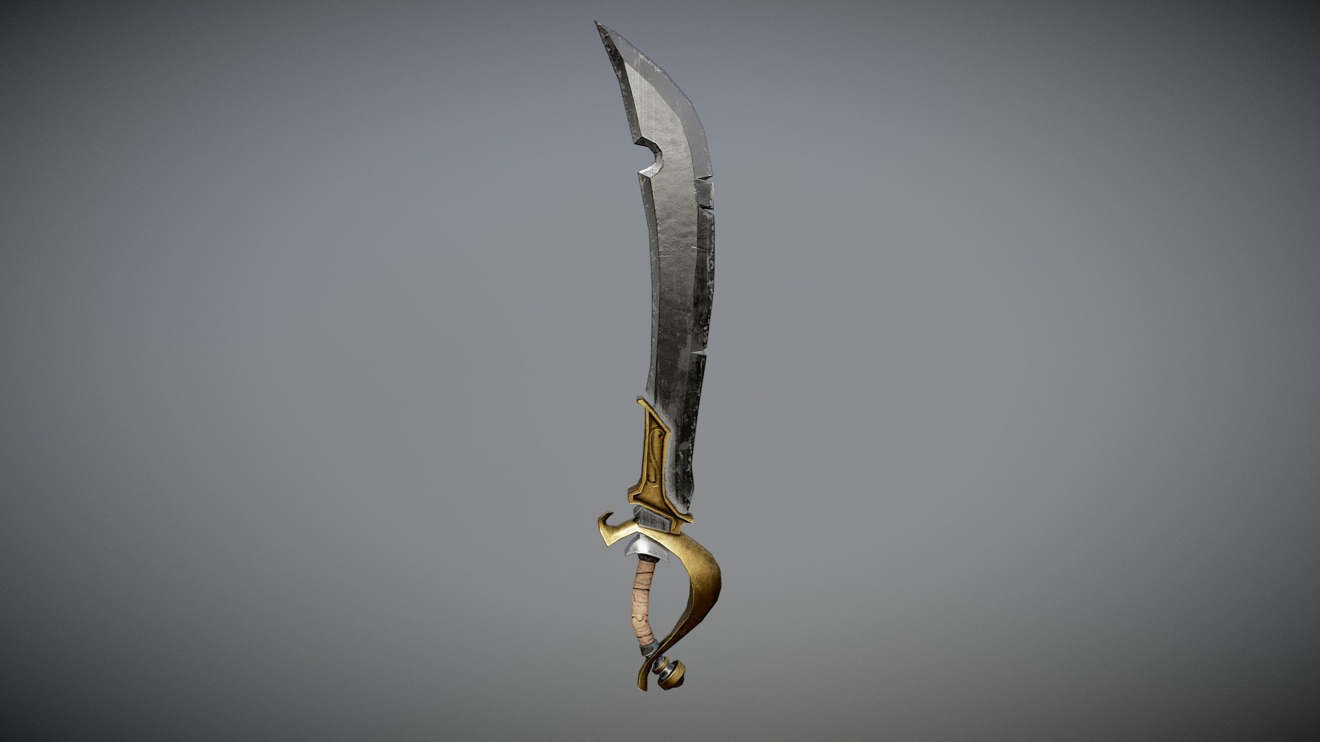 Stylized Cutlass - 3D model by pedrohdcesar [0fe9357] - Sketchfab