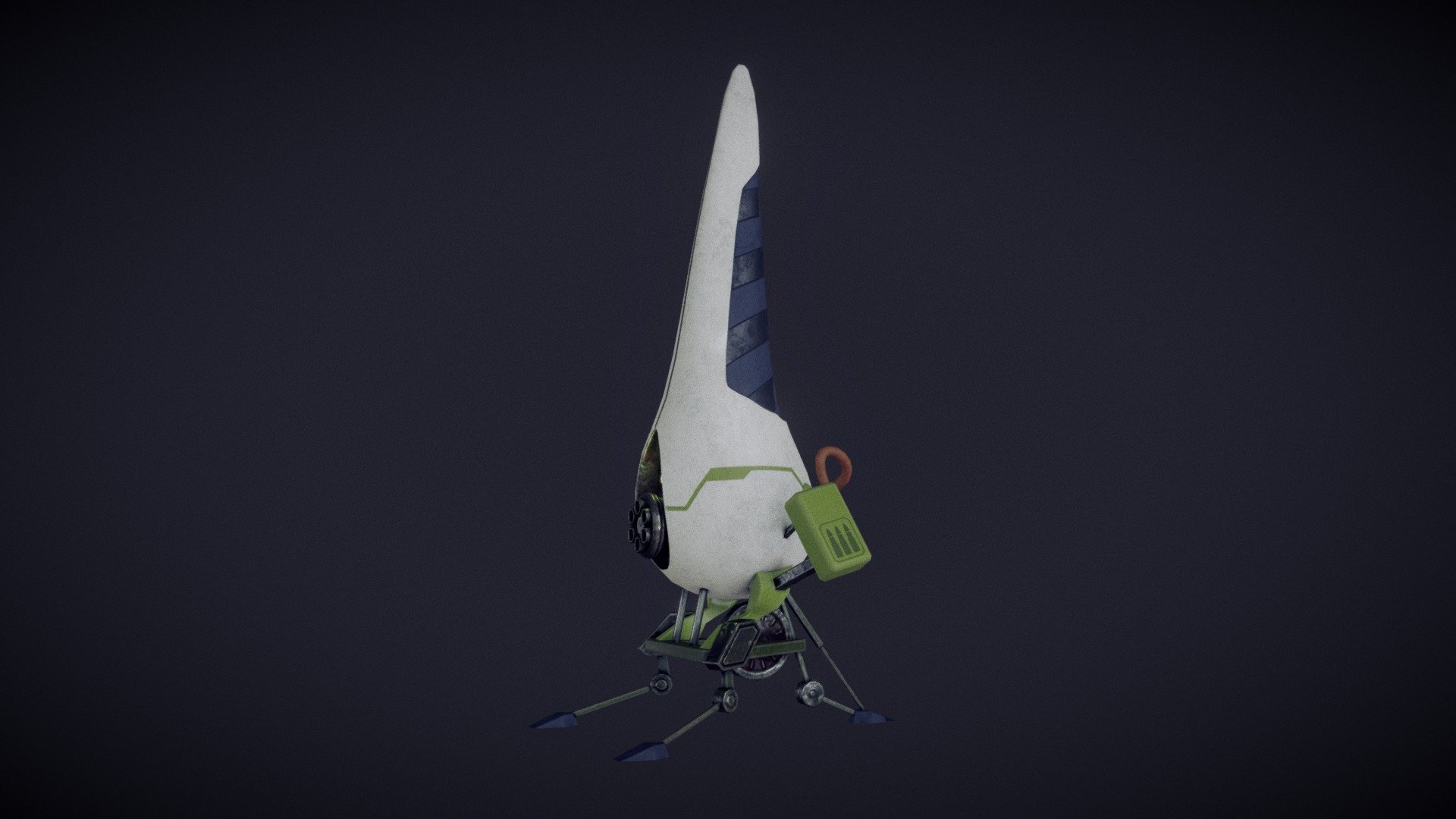 Vertigo 2 - Turret - 3D model by zulubo [0febcc3] - Sketchfab