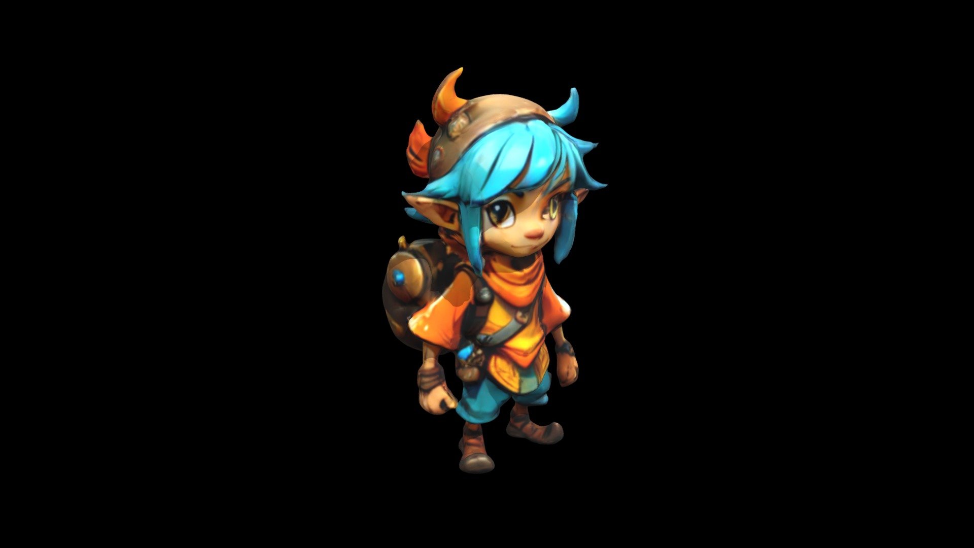 Anchored in a sketch, Tinker characters set apar - Download Free 3D ...