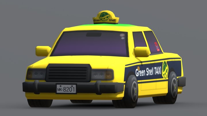 Taxi 3D models - Sketchfab