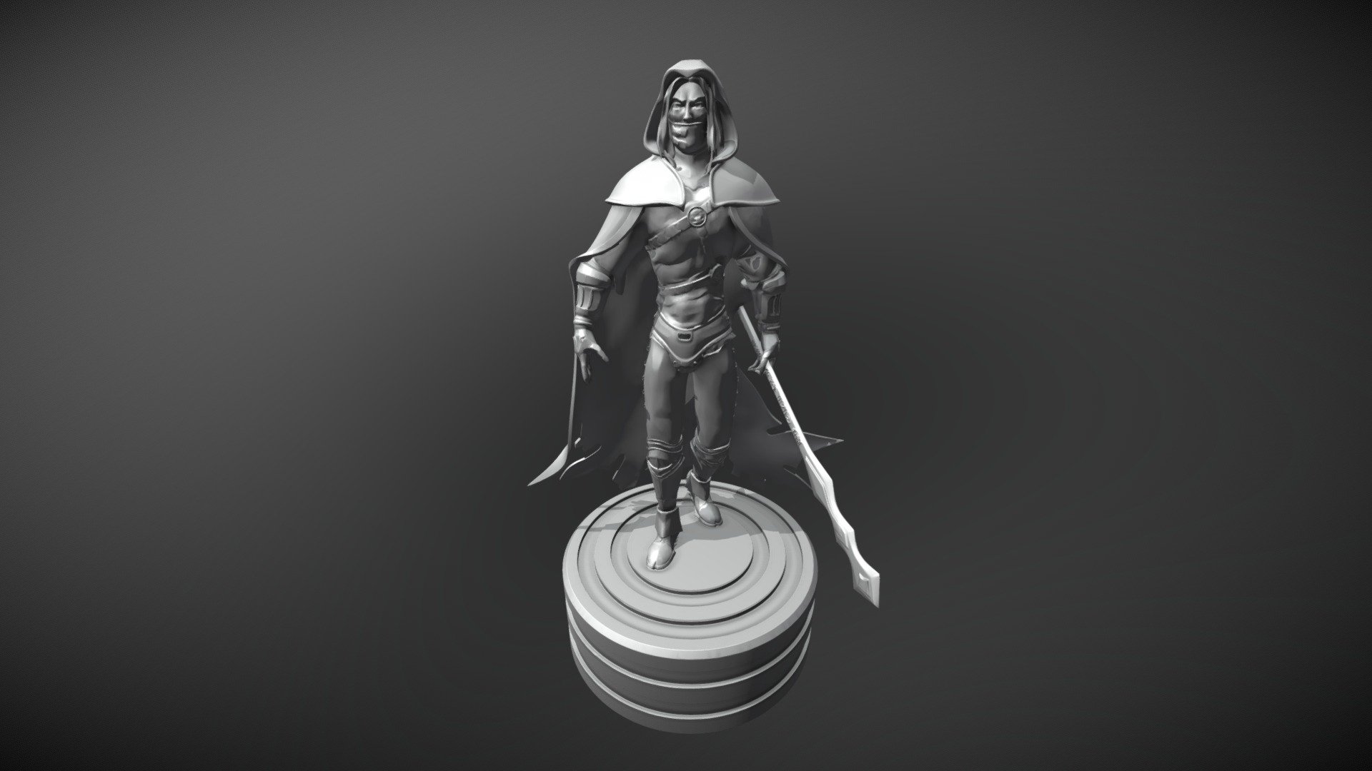 Warlock Figurine first try - Download Free 3D model by Androzol ...