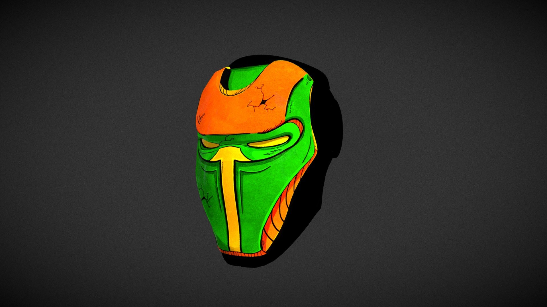 Maska - 3D model by payuu [0fed235] - Sketchfab