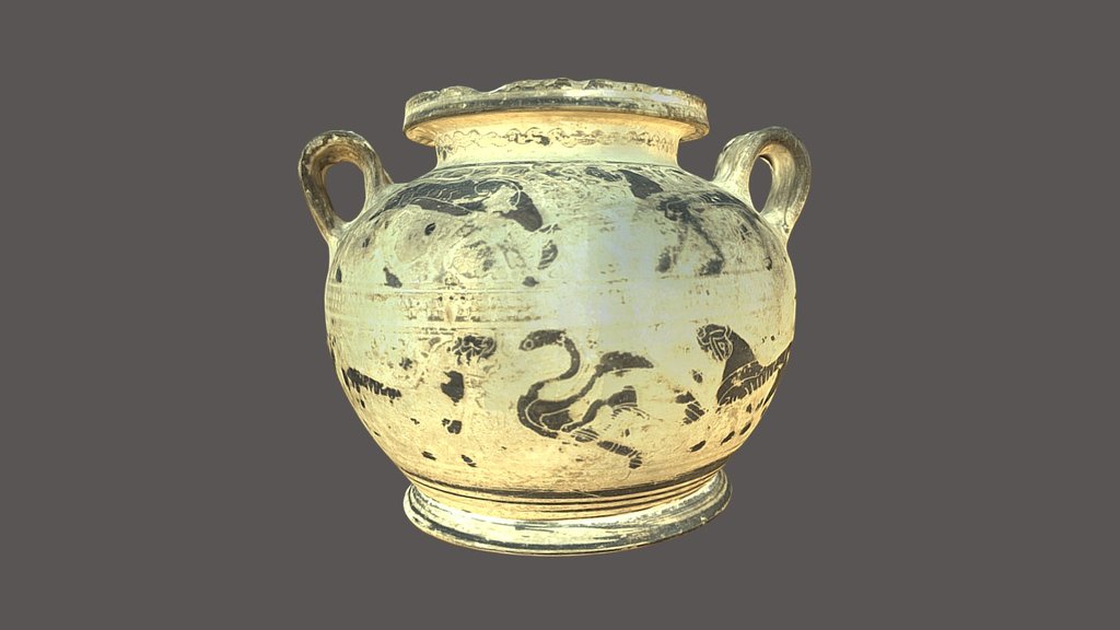 Corinthian Pyxis - 3D model by Wellesley College (@WellesleyCollege ...