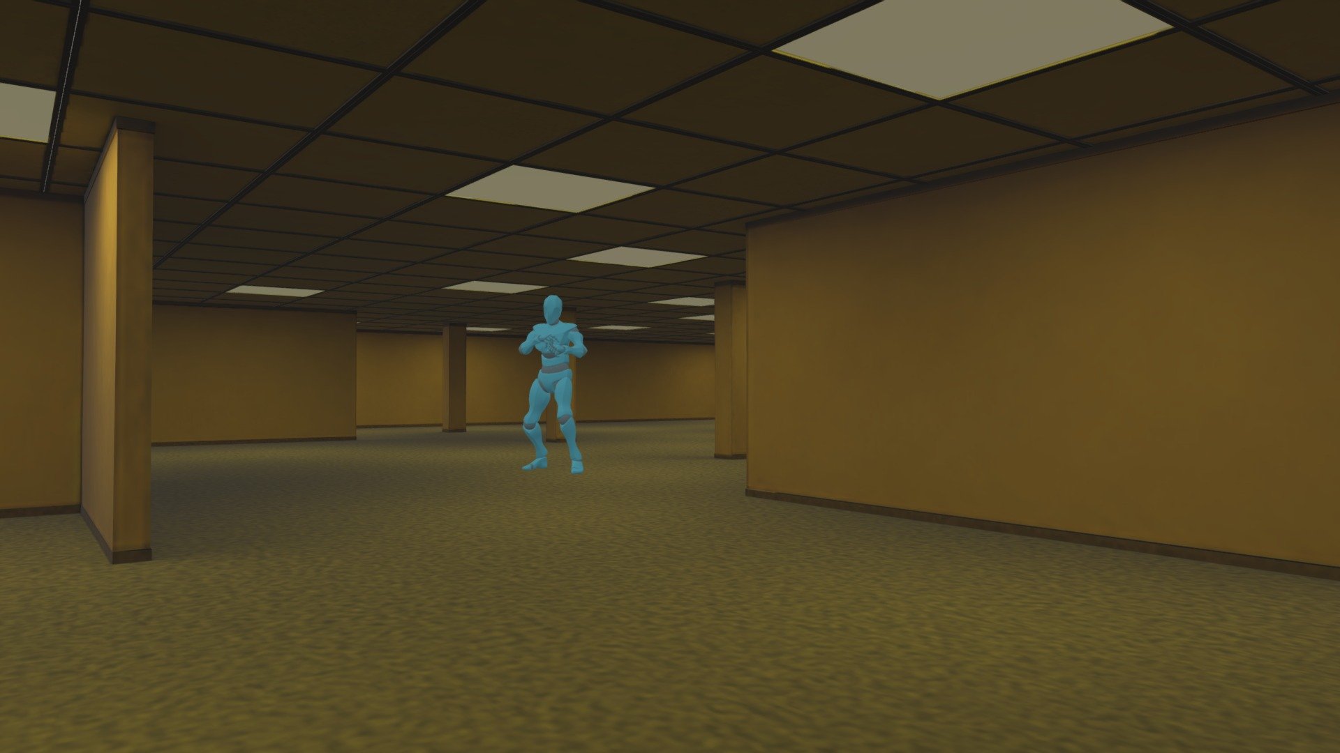robot in backrooms - 3D model by amitjagrup252 [0ff2fb7] - Sketchfab