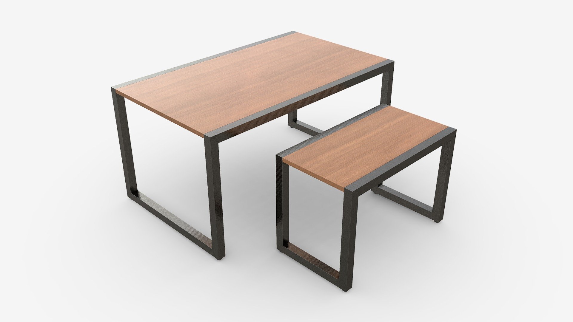 Store Display Nesting Tables - Buy Royalty Free 3D model by HQ3DMOD ...
