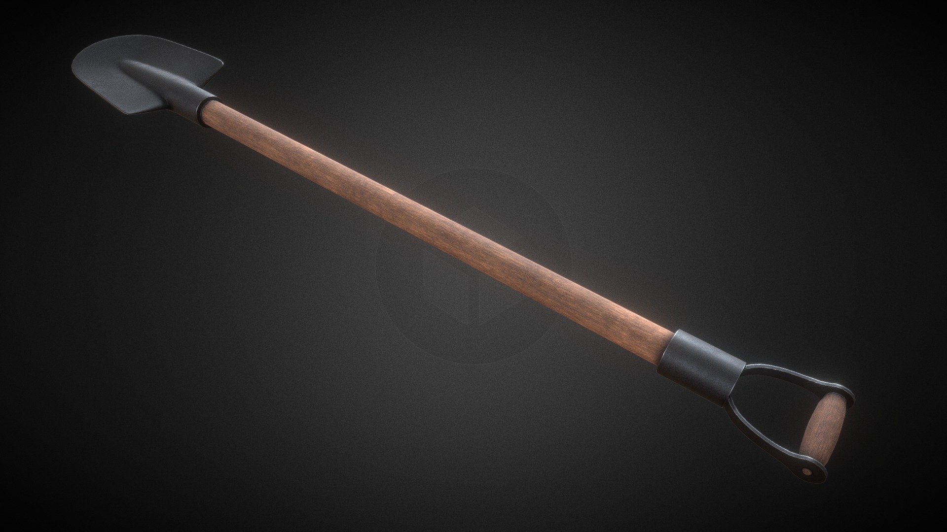 Shovel - Download Free 3D model by OKgamedev [0ff3715] - Sketchfab