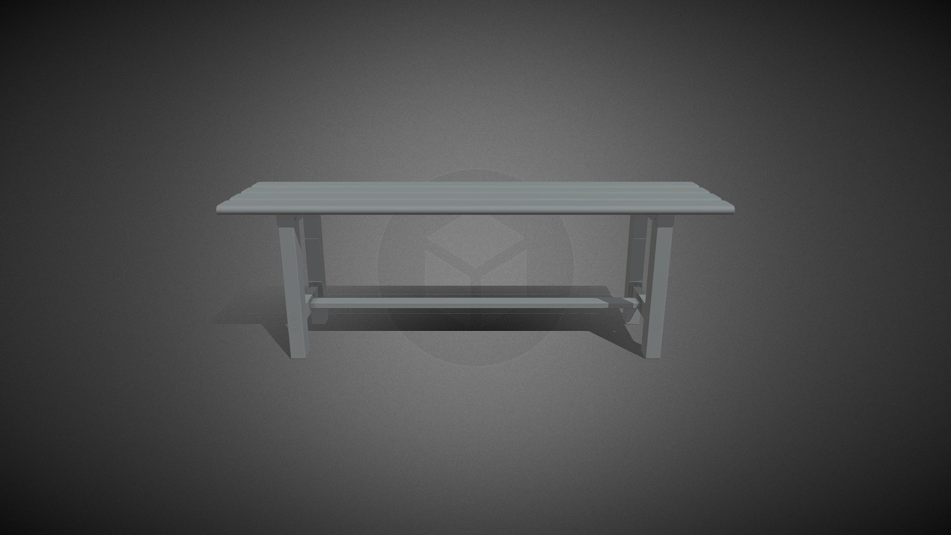 Bench - 3D model by saju200066 [0ff3984] - Sketchfab