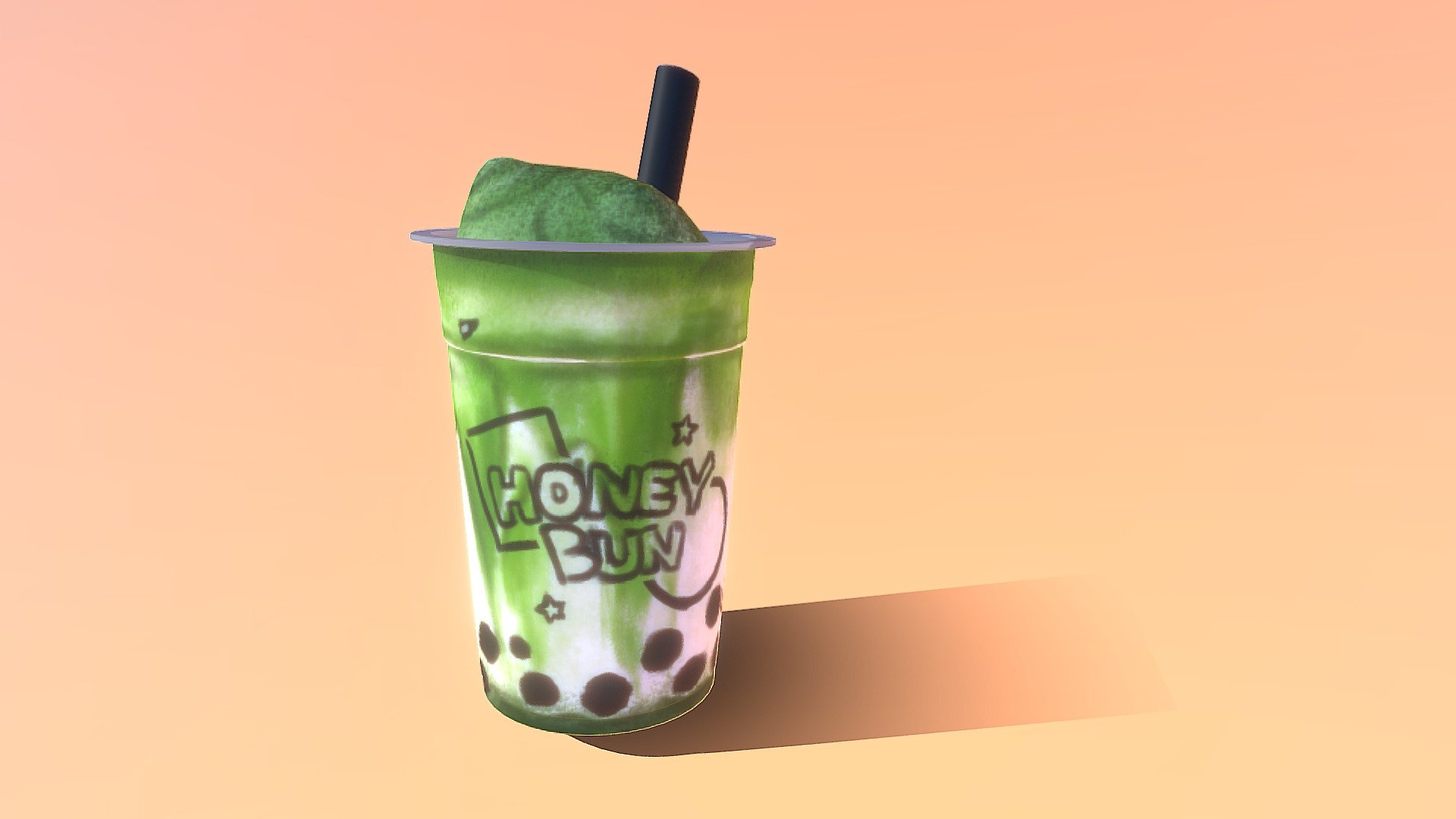 Matcha Boba - 3D model by re.pl4ytg6 [0ff3996] - Sketchfab