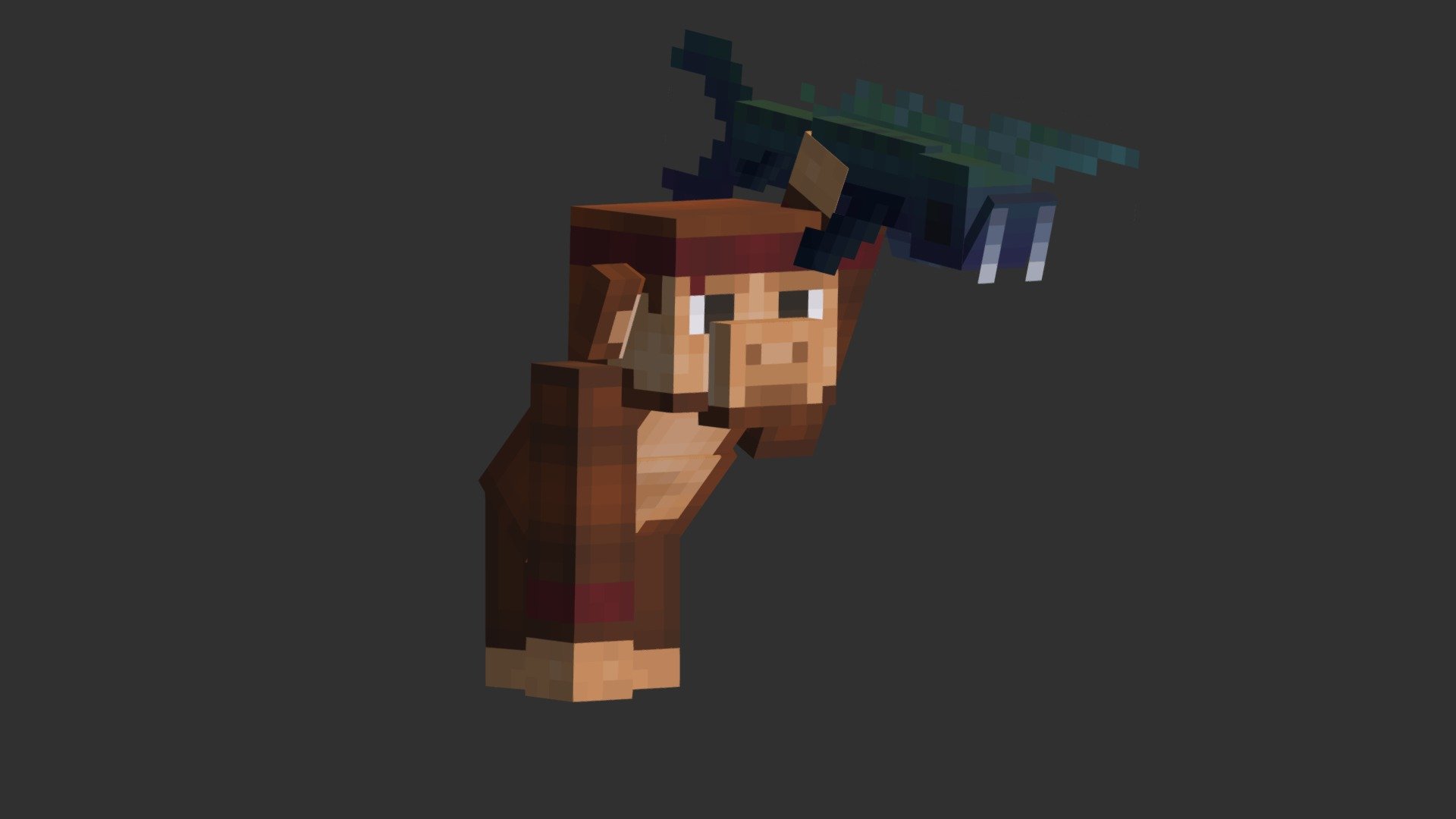 Dart Monkey Wu Kong (Minecraft Mob) - 3D model by Bdog (@barkangel ...